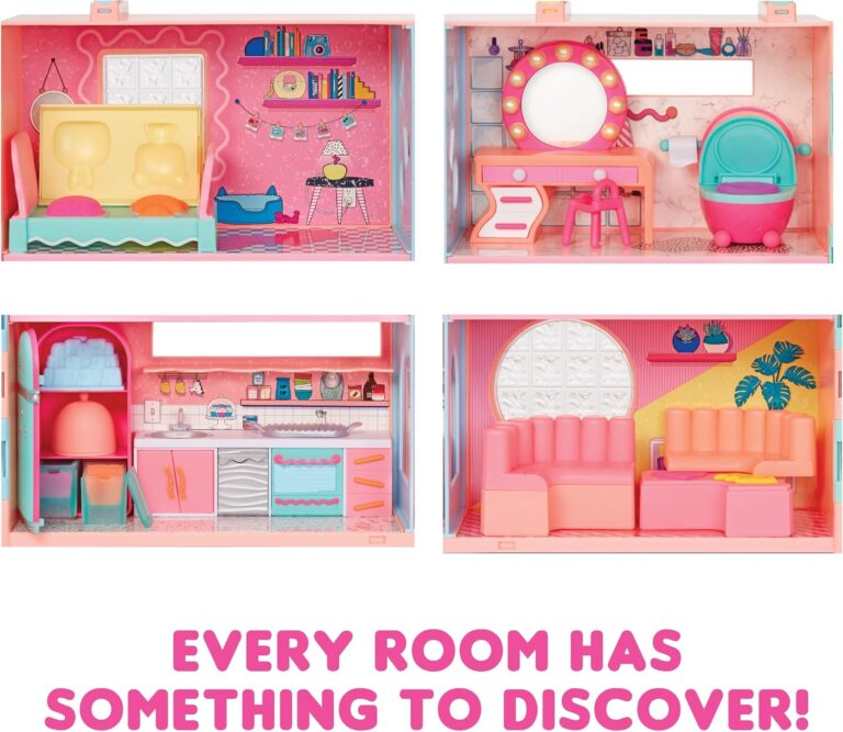 LOL Surprise Squish Sand Magic House with Tot Playset - Inthink Kids
