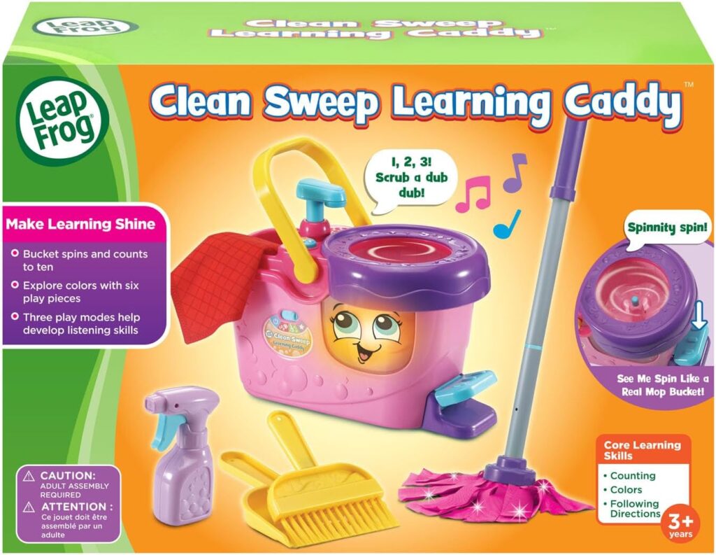 LeapFrog® Clean Sweep Learning Caddy™ - Pink - Inthink Kids